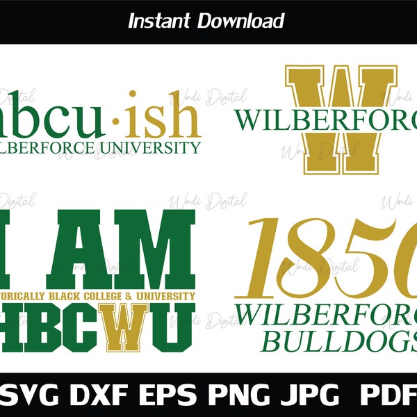 Wilberforce University Svg - Etsy