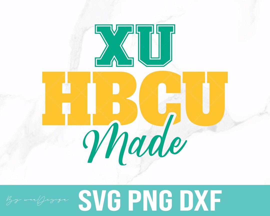 Xavier University HBCU SVG, XULA Clipart (digital File) - Etsy