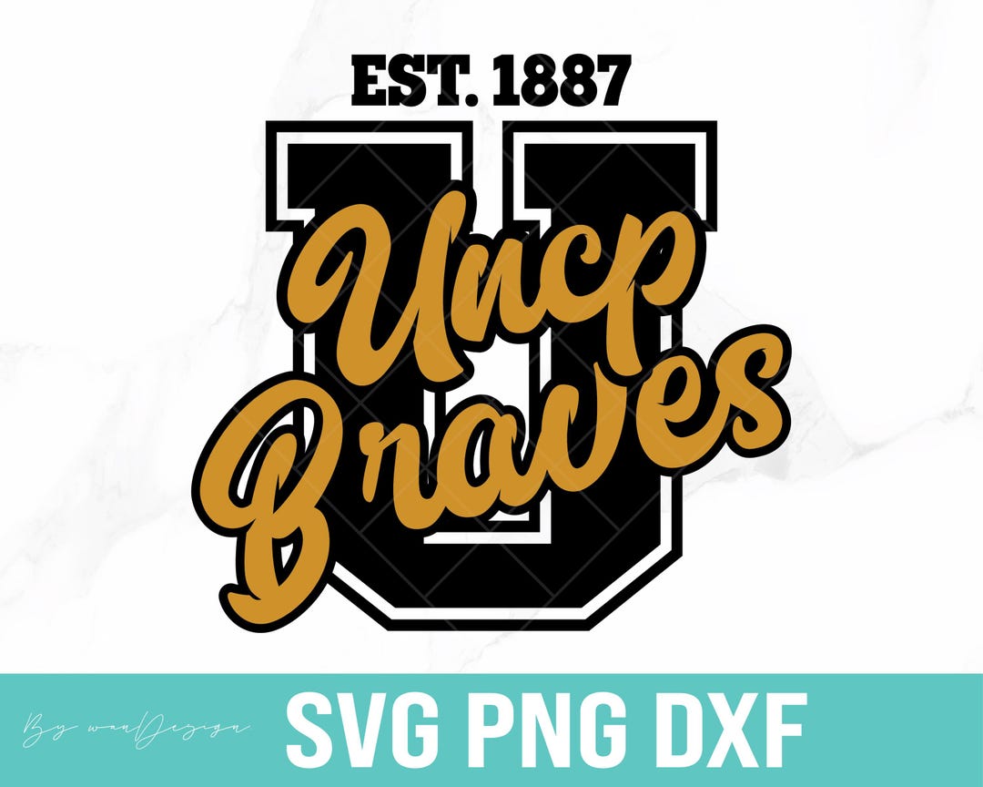 Hbcu University of North Carolina at Pembroke Svg, UNC Pembroke Braves ...