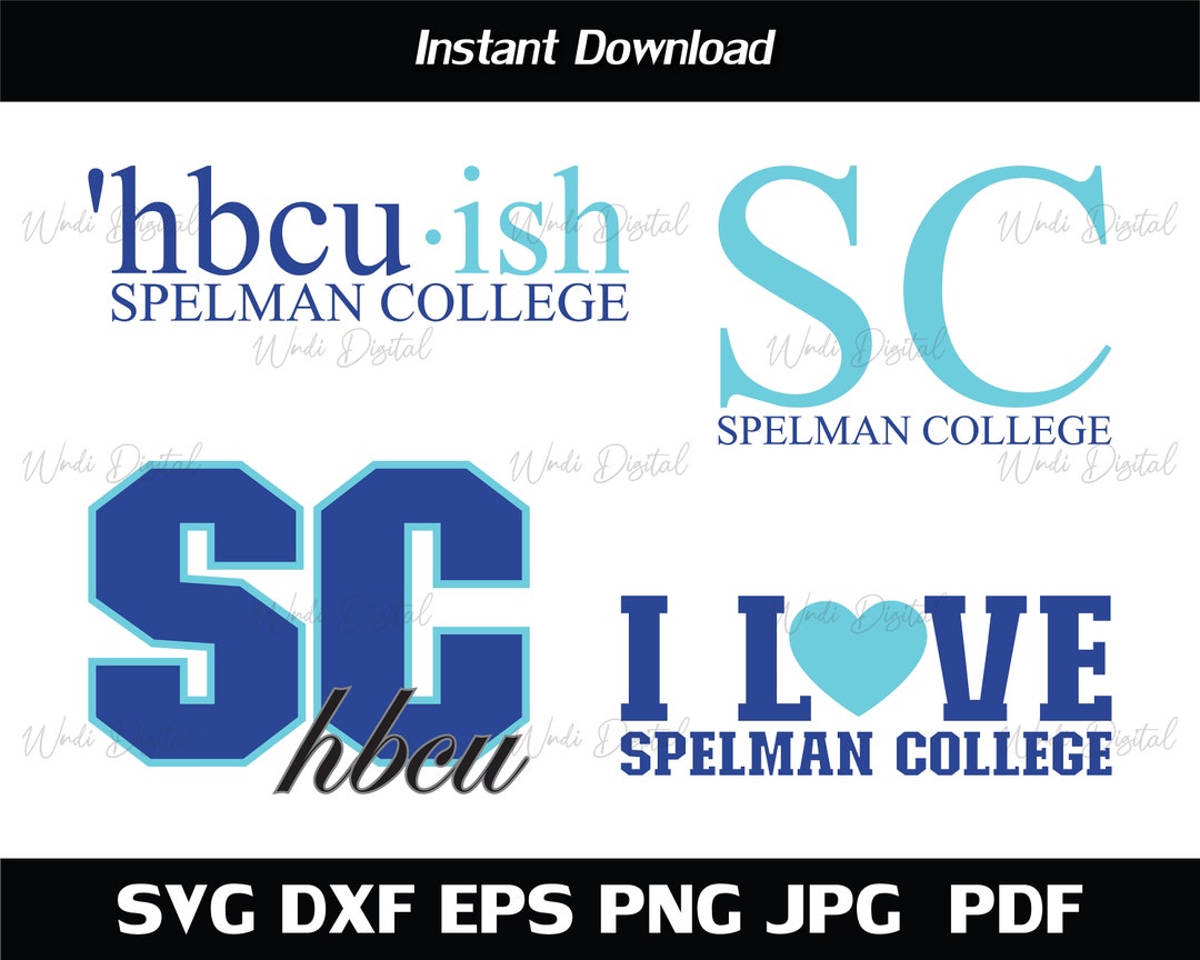 Spelman College SVG Bundle – HBCU Cut Files (digital Download) - Etsy
