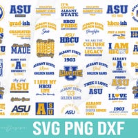 Albany State SVG - Etsy