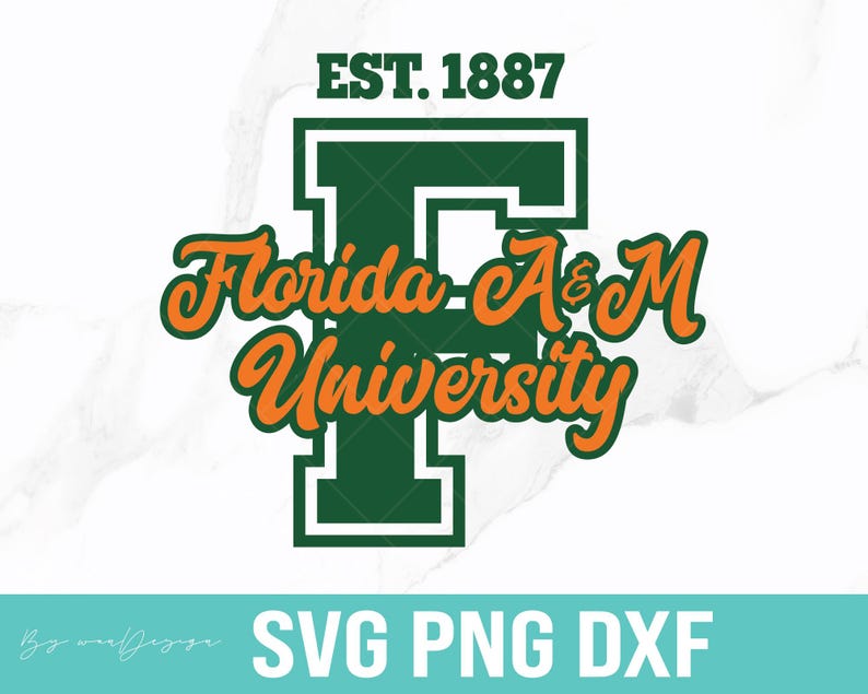 Florida A&M University Svg, F Svg, FAMU Svg, Florida AM 1887 Rattlers ...