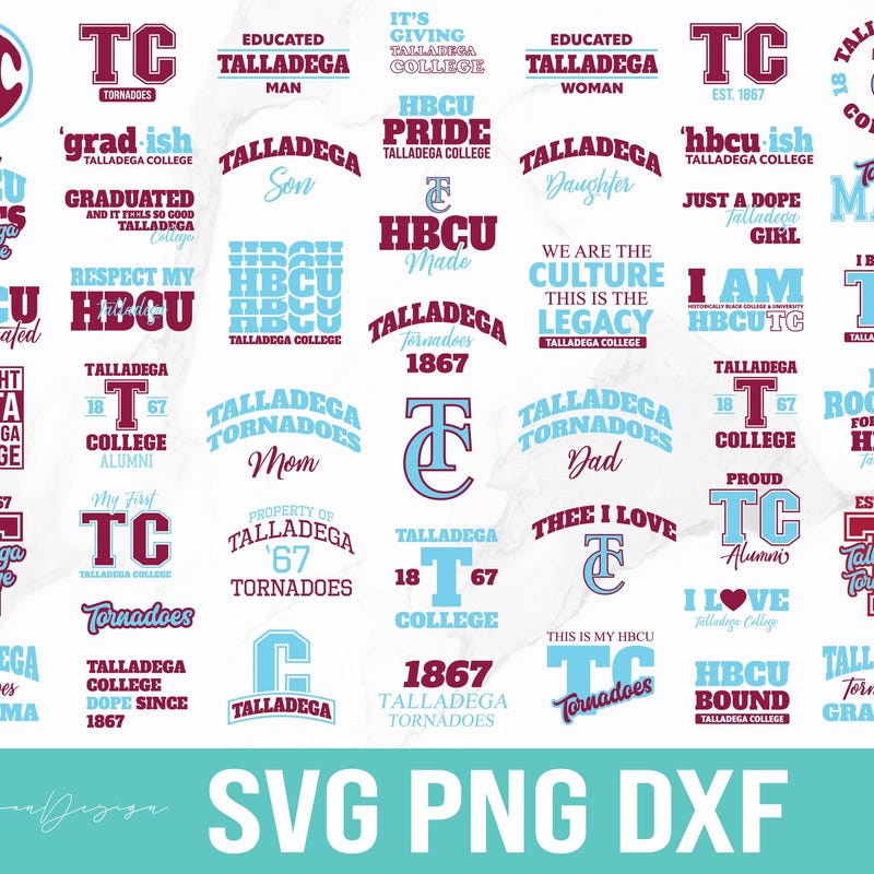 College Logos for Print - Etsy