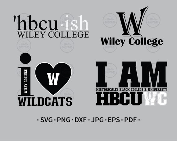 Hbcu-ish Wiley College Svg HBCU Bundle Svg I LOVE Wiley - Etsy