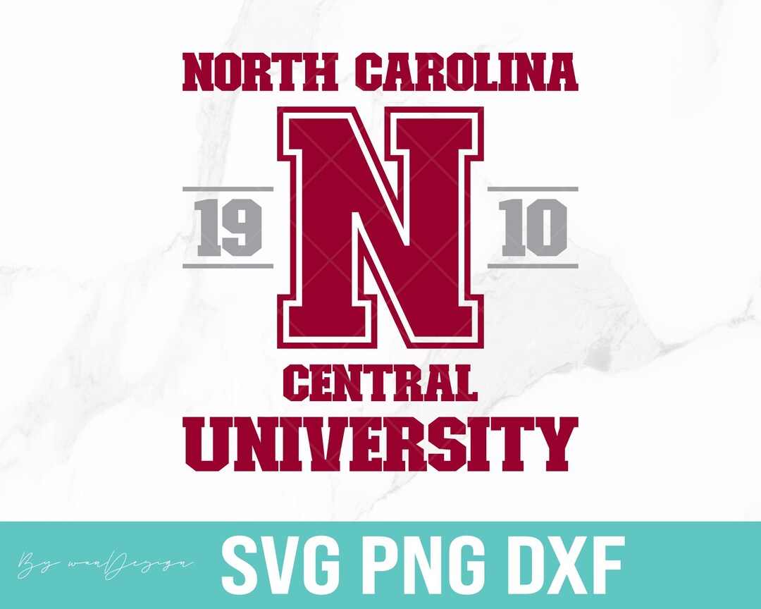 North Carolina Central University 1910 Svg, N Svg, NCCU Svg, North ...