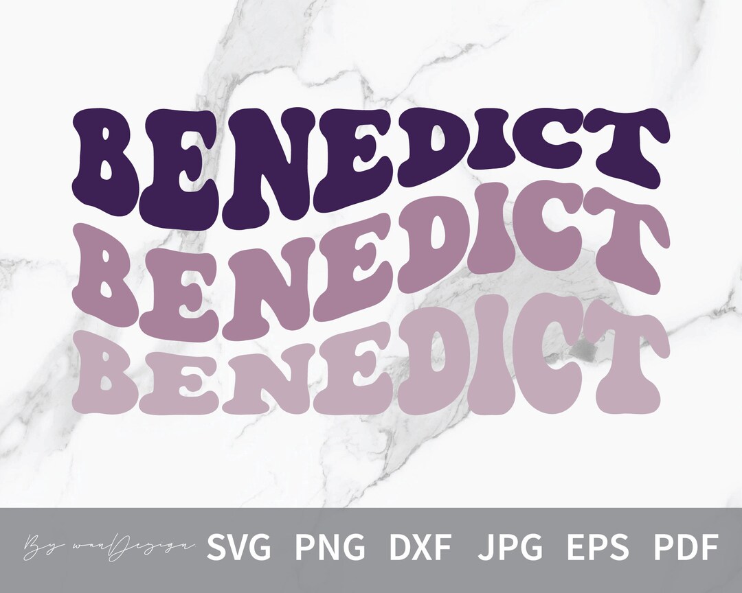 Benedict College Wavy Svg , HBCU Svg. - Etsy