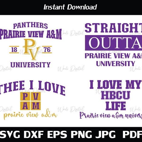 Pvamu Svg - Etsy