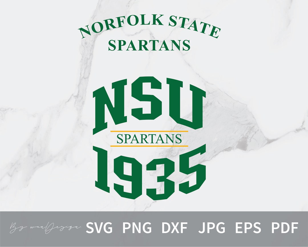 Norfolk State SPARTANS Svg , Norfolk State SPARTANS 1935 Svg, HBCU Svg ...