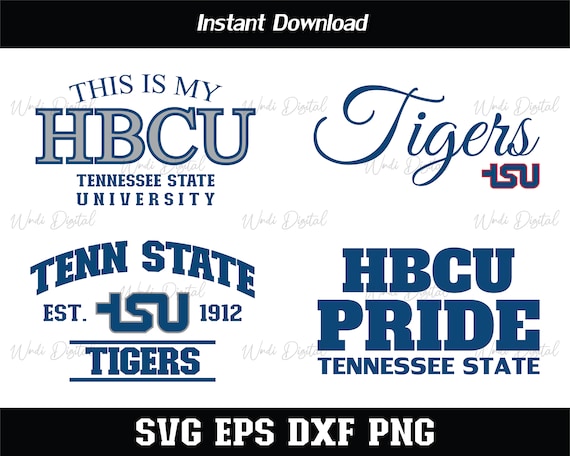 Tennessee State University Svg HBCU Pride Svg Tennessee - Etsy