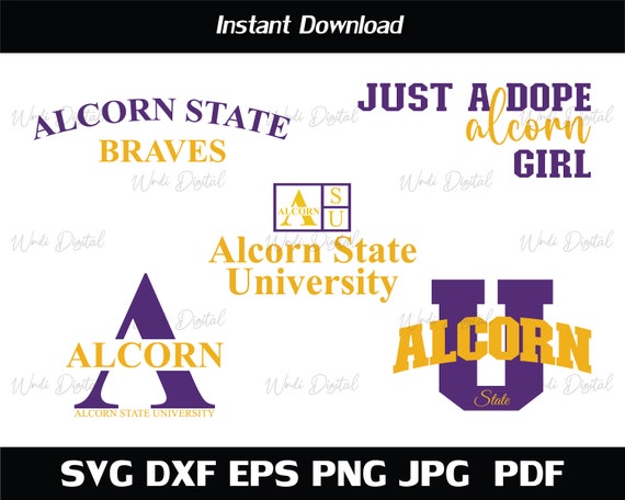 Alcorn State University Svg Alcorn State BRAVES Svg Just A | Etsy