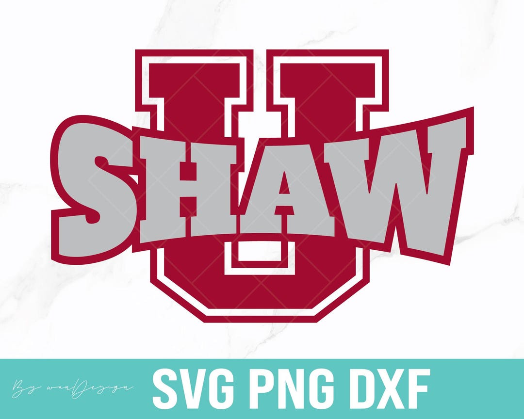 Shaw University Svg, S Svg, SU Svg, Shaw 1865 Svg, Shaw Bears, HBCU Svg ...