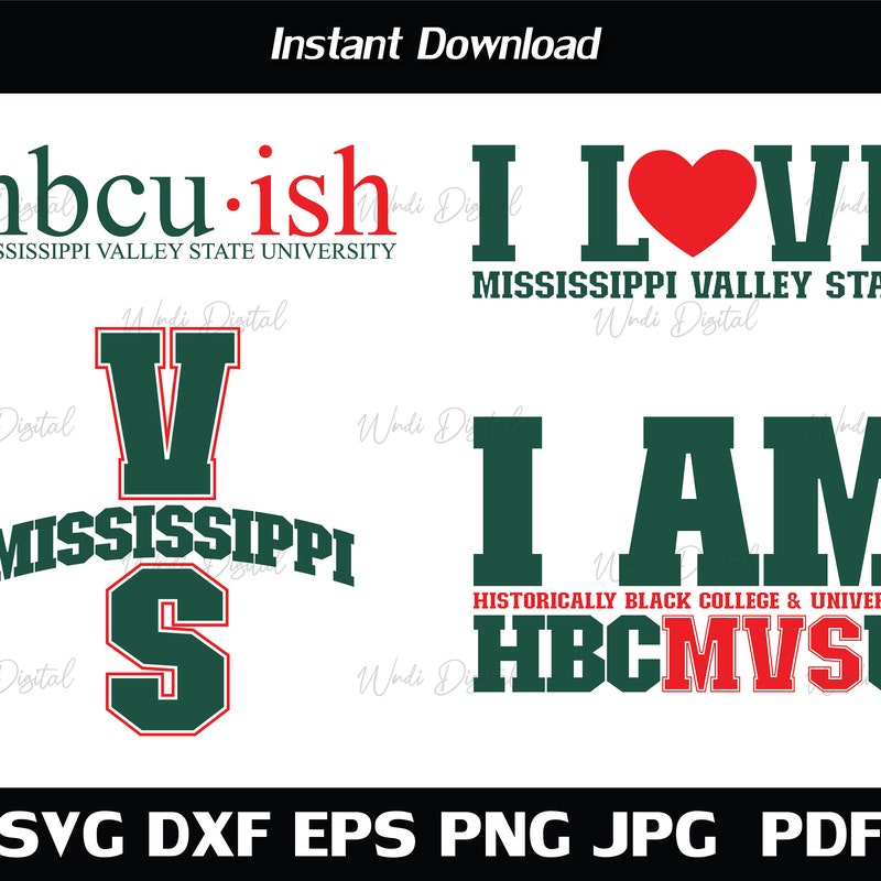 Mississippi Valley State University Svg - Etsy