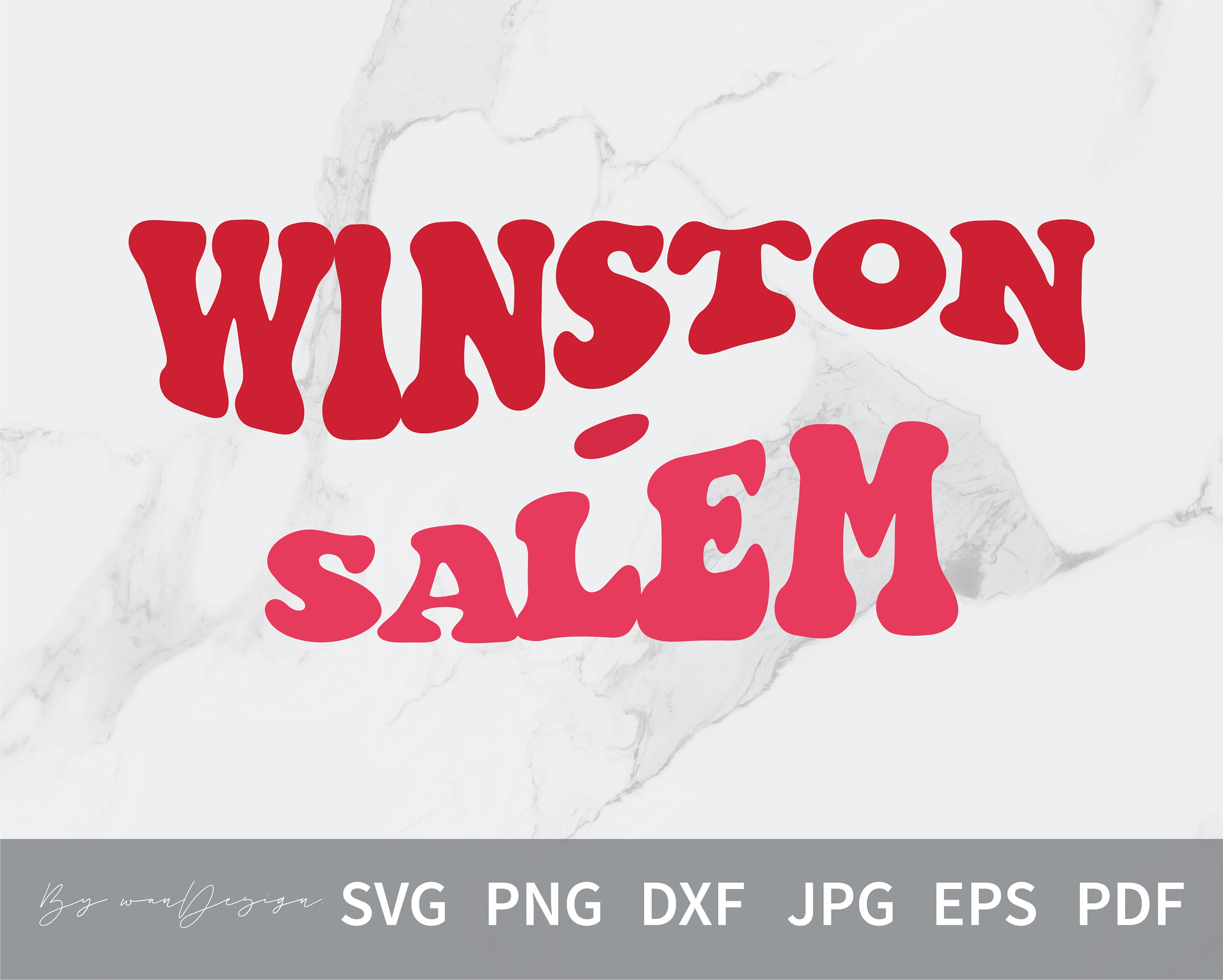 Winston-salem Wave SVG, HBCU Design, Cut File (instant Download) - Etsy