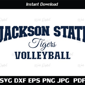 Jackson State University SVG, Prime Time Tigers JSU , JSU Sport ...
