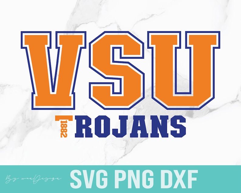 Virginia State Trojans SVG, VSU HBCU Logo (digital Download) - Etsy