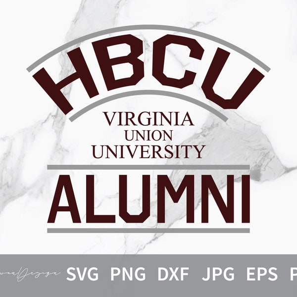 Virginia Union Svg - Etsy