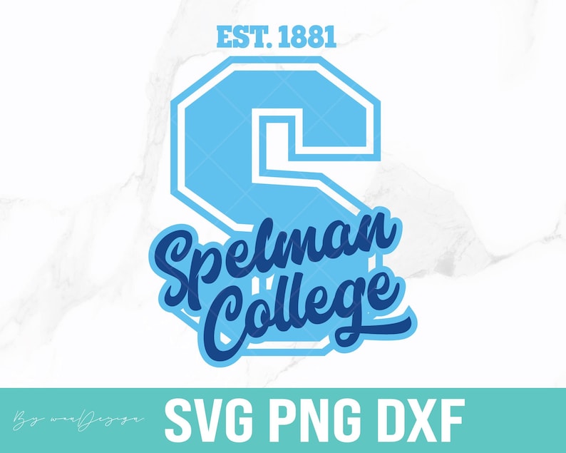 Spelman College SVG, HBCU Clipart (digital File) - Etsy