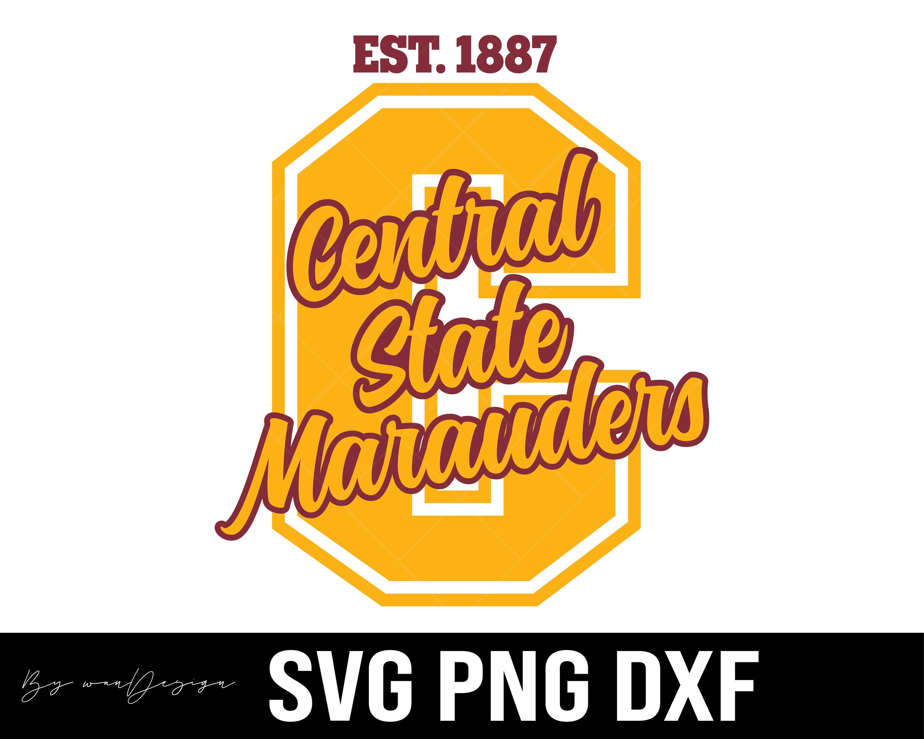 Central State University 1887 Svg, Central State Marauders Svg, HBCU ...