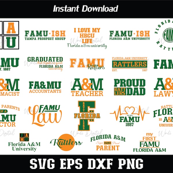 Famu Svg - Etsy