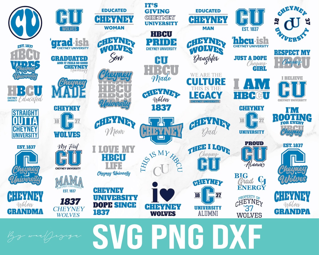 Cheyney University SVG Bundle, HBCU Wolves (digital Files) - Etsy