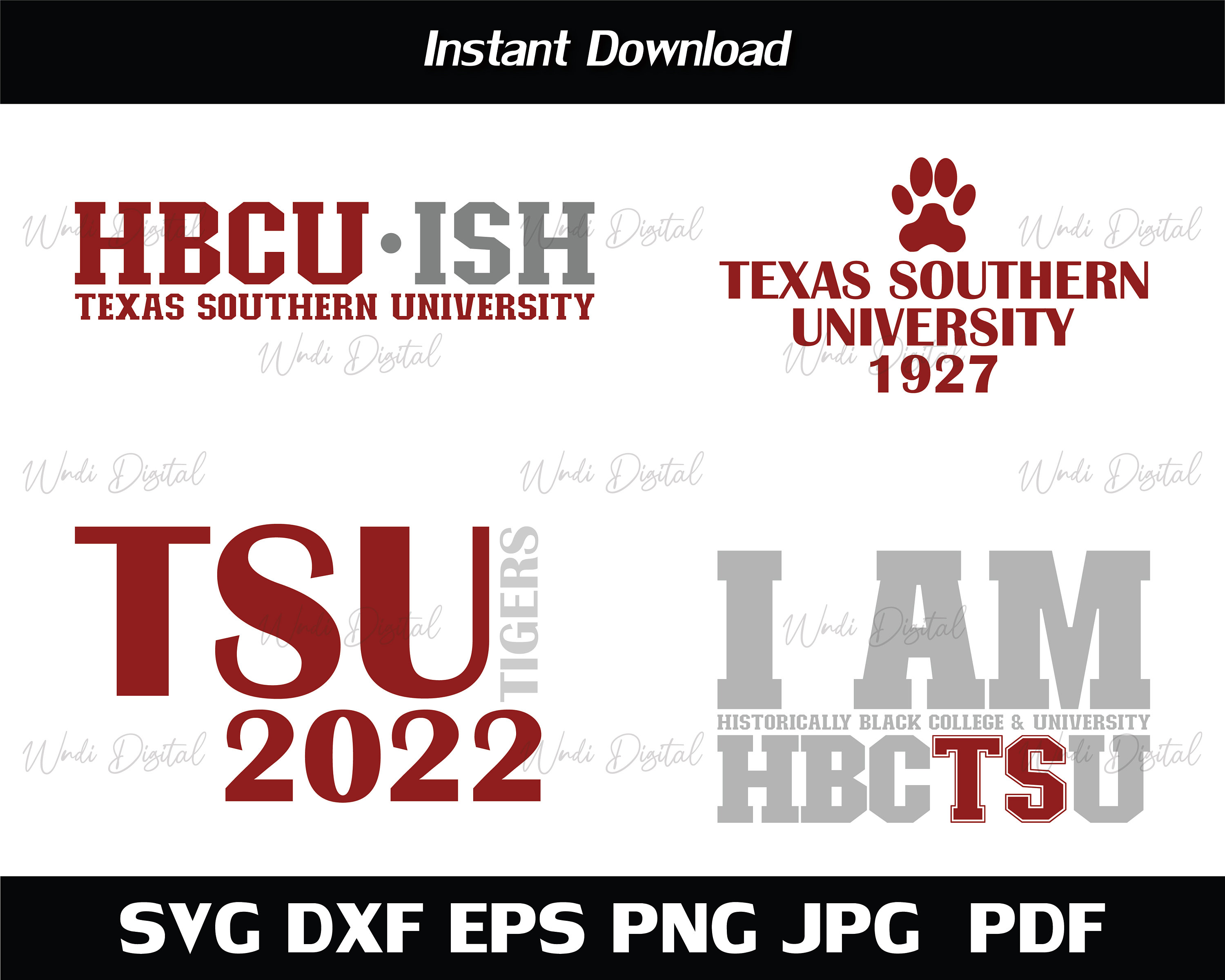 Hbcu-ish Texas Southern University Svg , Texas Southern 2022 , HBCU ...