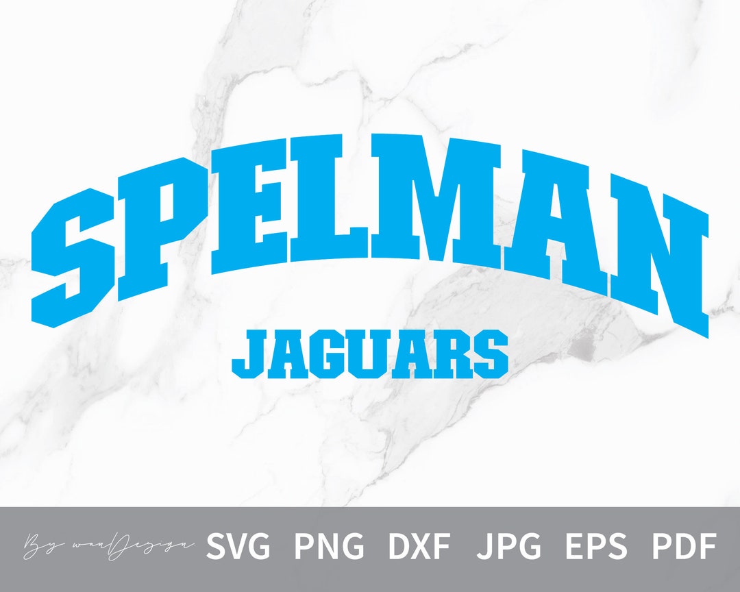 Spelman Jaguars SVG, HBCU Cut Files (digital Download) - Etsy