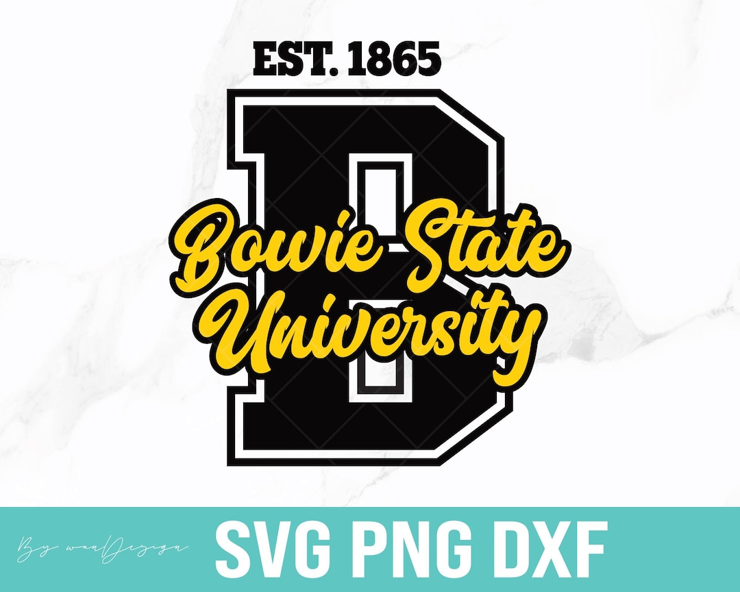 Bowie State Bulldogs SVG, HBCU Clipart (digital File) - Etsy
