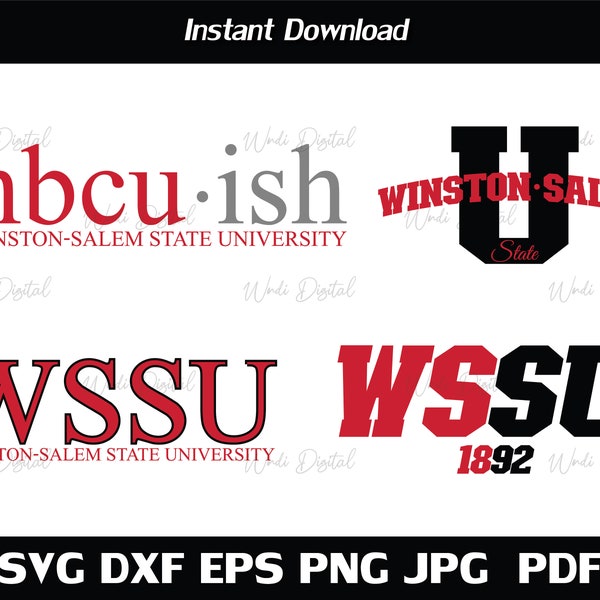 Wssu Svg - Etsy