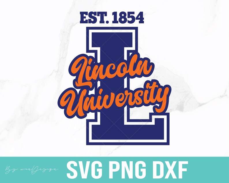 Lincoln University Lions SVG, HBCU Clipart (digital File) - Etsy