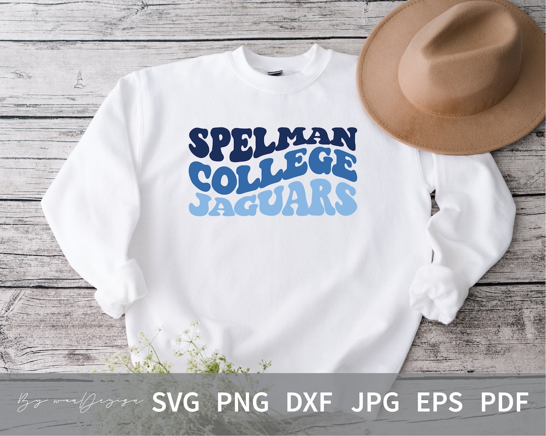 Spelman College JAGUARS Wavy Svg , Spelman 1881 Svg , HBCU Svg , Png ...