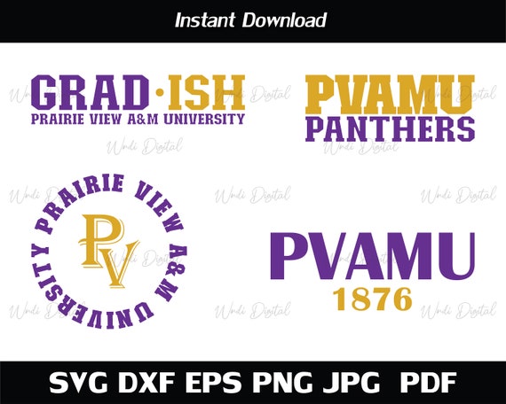 Grad-ish Prairie View A&M University Svg PVAMU Panthers Svg - Etsy