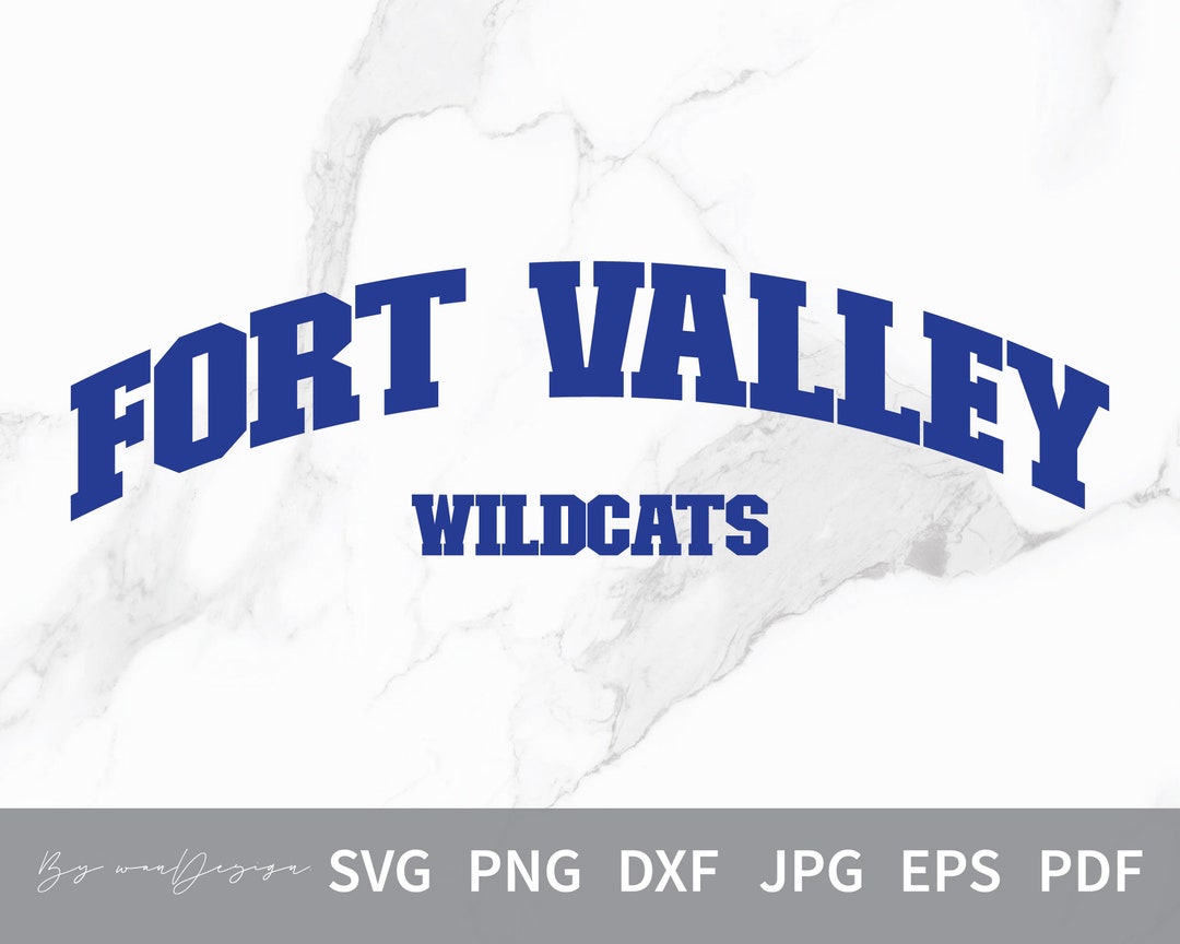 Fort Valley WILDCATS Svg , Fort Valley State University WILDCATS Svg ...
