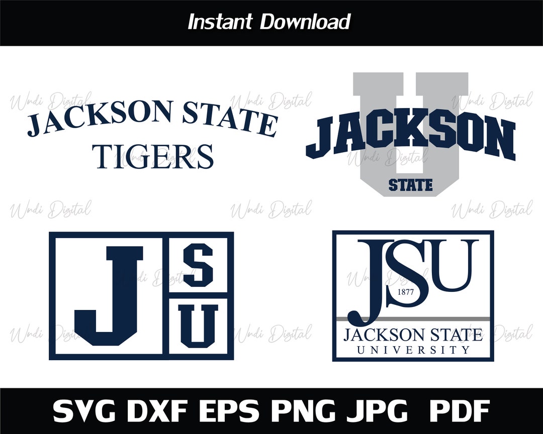 JSU Tigers Svg , Jackson State University Svg , JSU , JSU 1877 , Hbcu ...