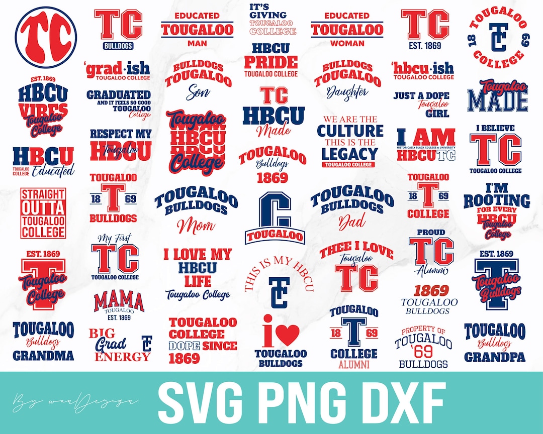 Tougaloo College Svg, TC Svg, New Hbcu 2025 Collection, Tougaloo ...