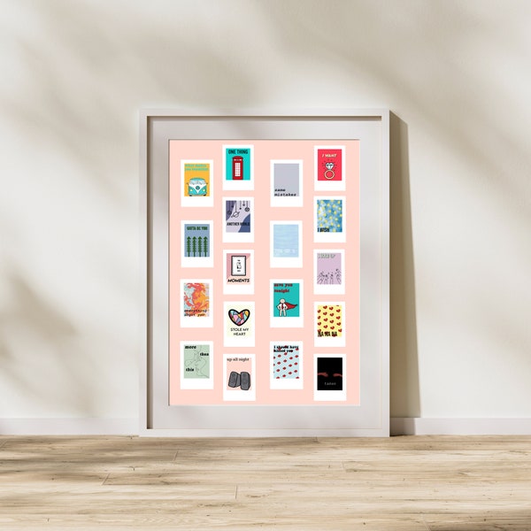 One Direction Room Decor - Etsy