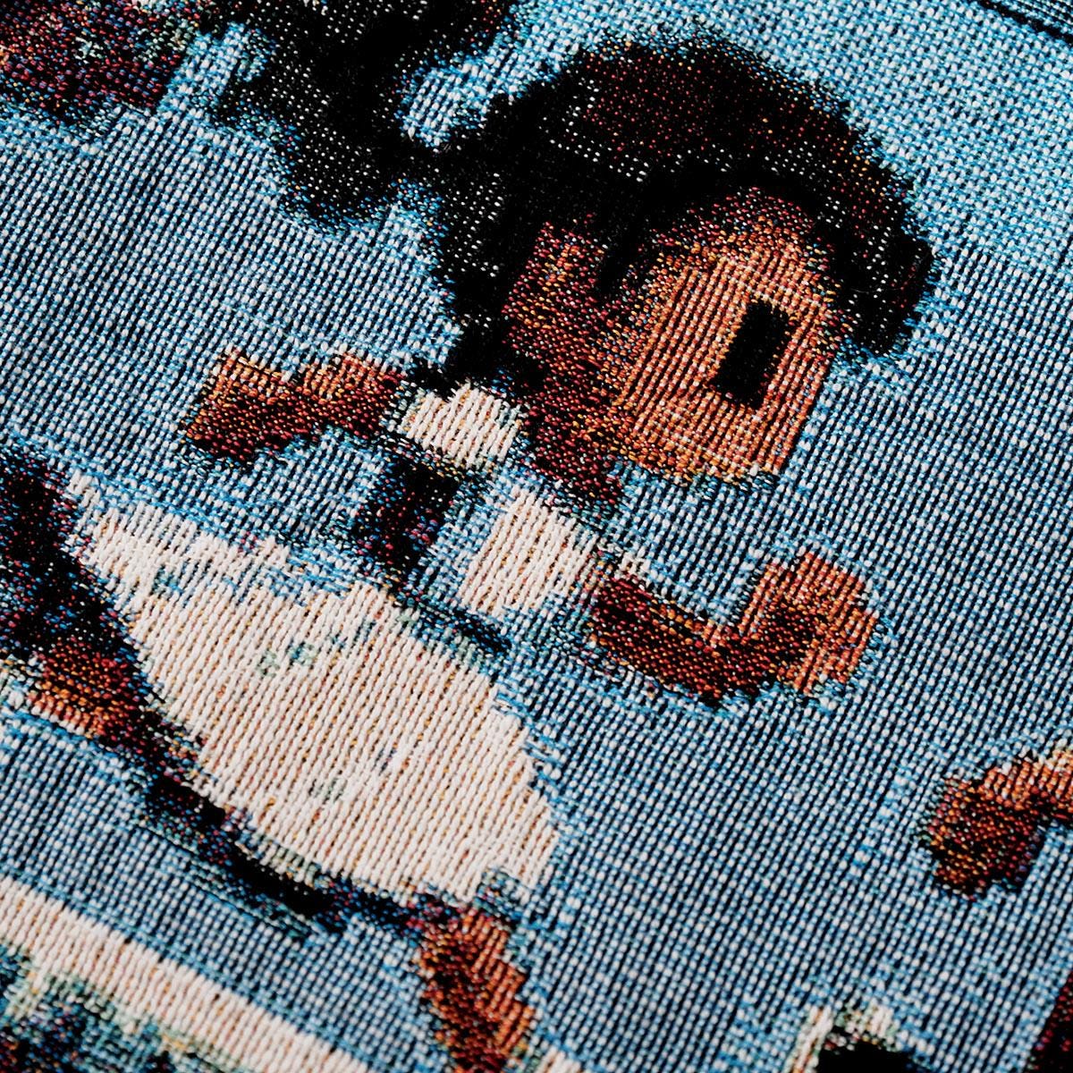 Personalized Retro 8-bit Gaming Couple Adventure Woven Blanket Custom ...