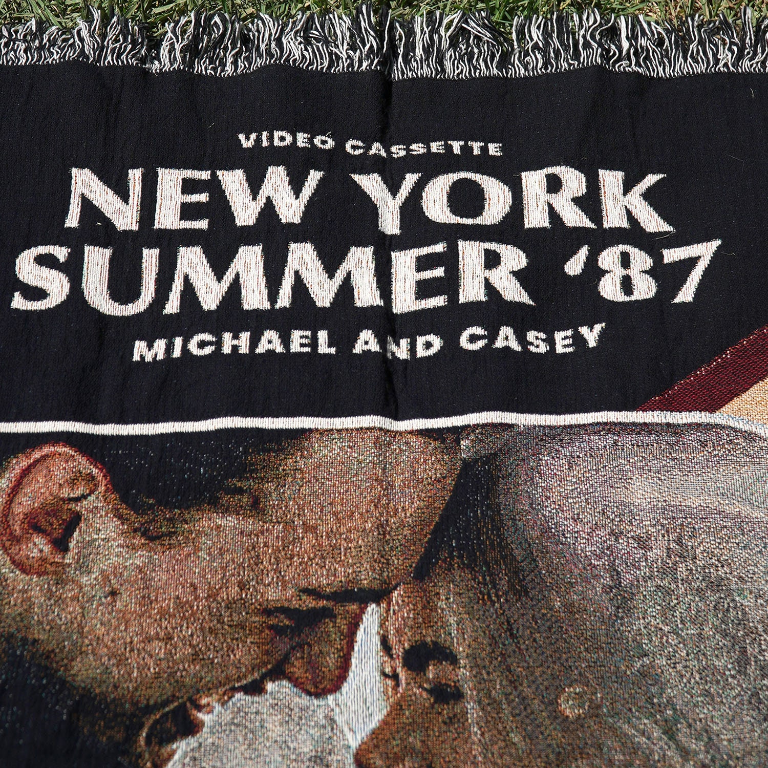 Custom Vhs Tape Cover With Personalized Title and Photo Woven - Etsy