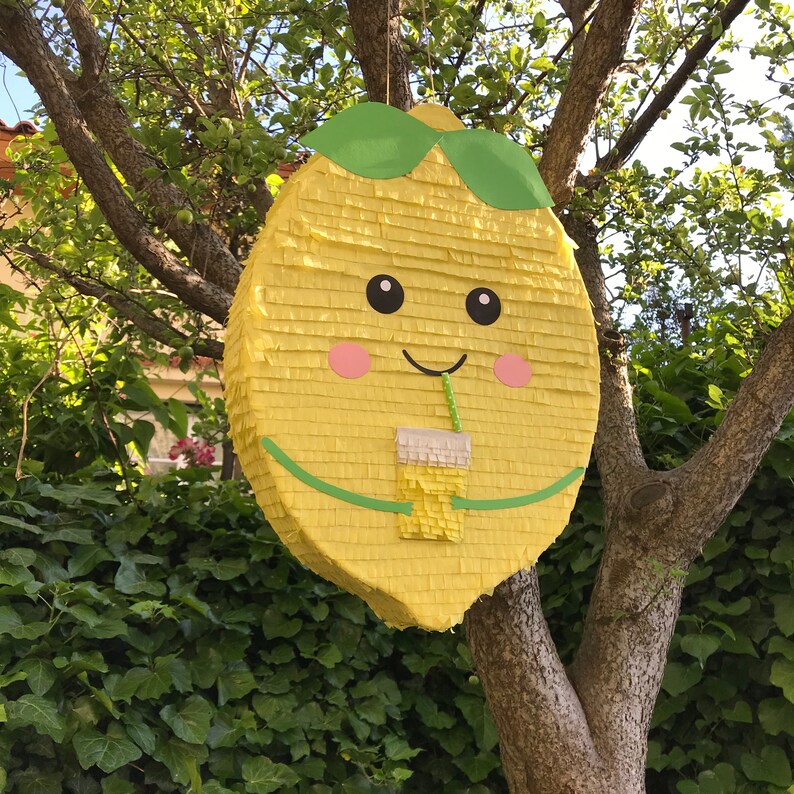 Lemon Pinata: Handcrafted Party Decoration - Etsy