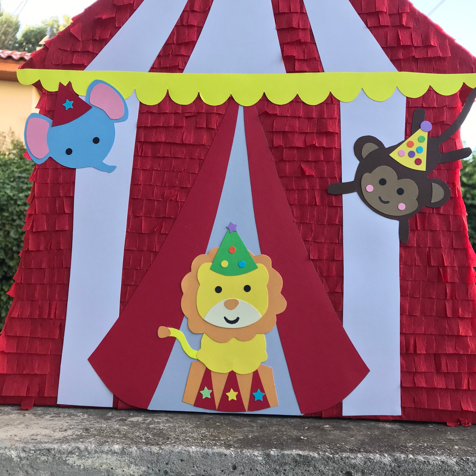 Circus Pinata With Animals - Etsy