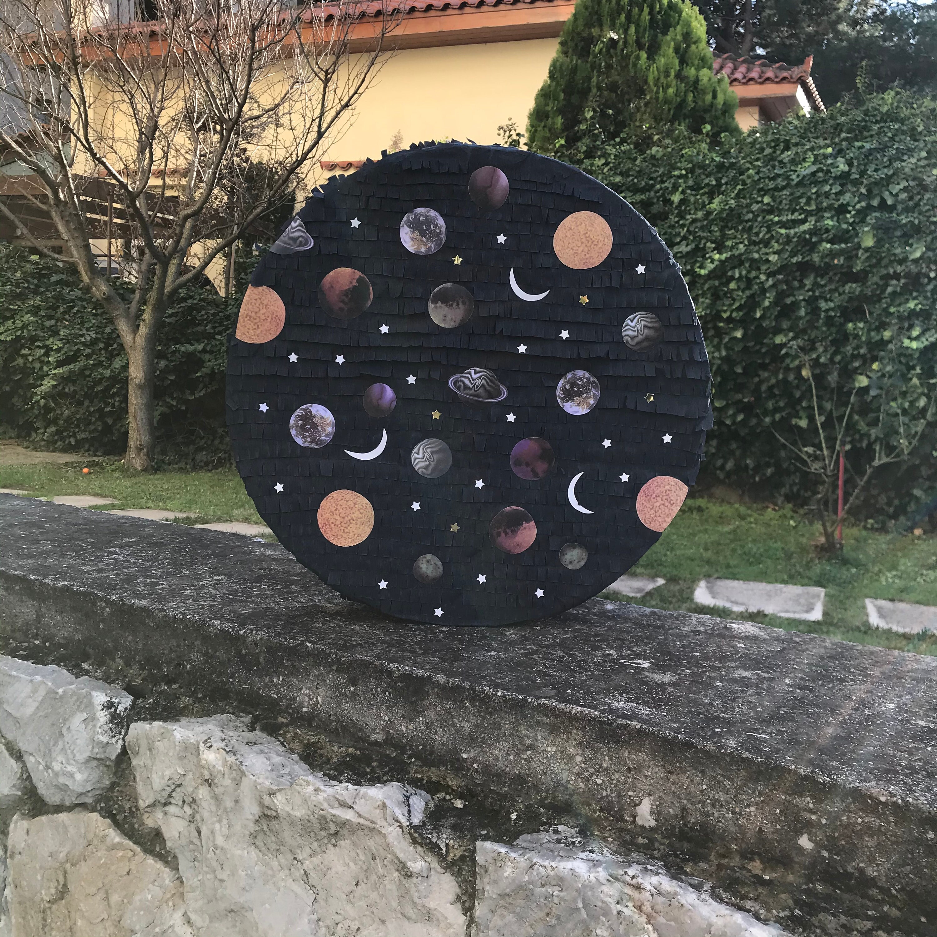 Space Pinata Space Centerpiece Outer Space Decoration - Etsy