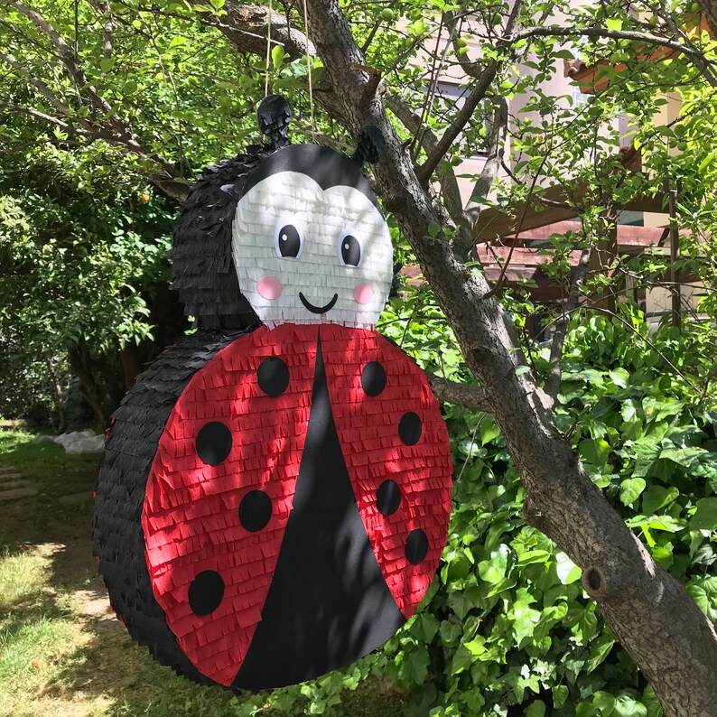 Handcrafted Ladybug Pinata: Birthday Party Decoration - Etsy