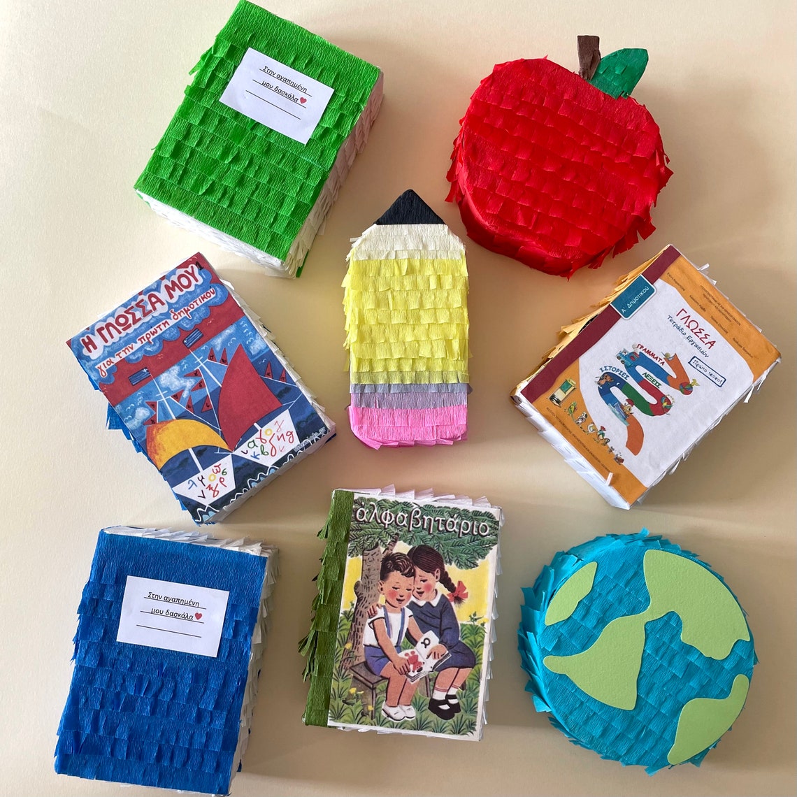 Back to School Mini Pinatas School Party Favors School - Etsy