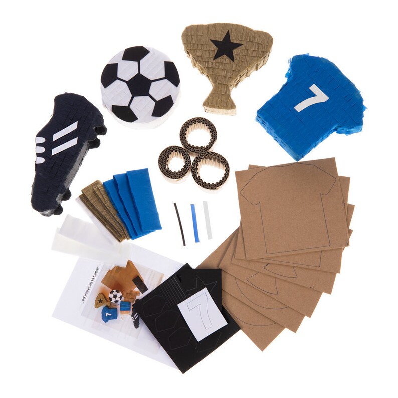 DIY Soccer Mini Pinata Kit, Make Your Own Soccer Party Favors - Etsy