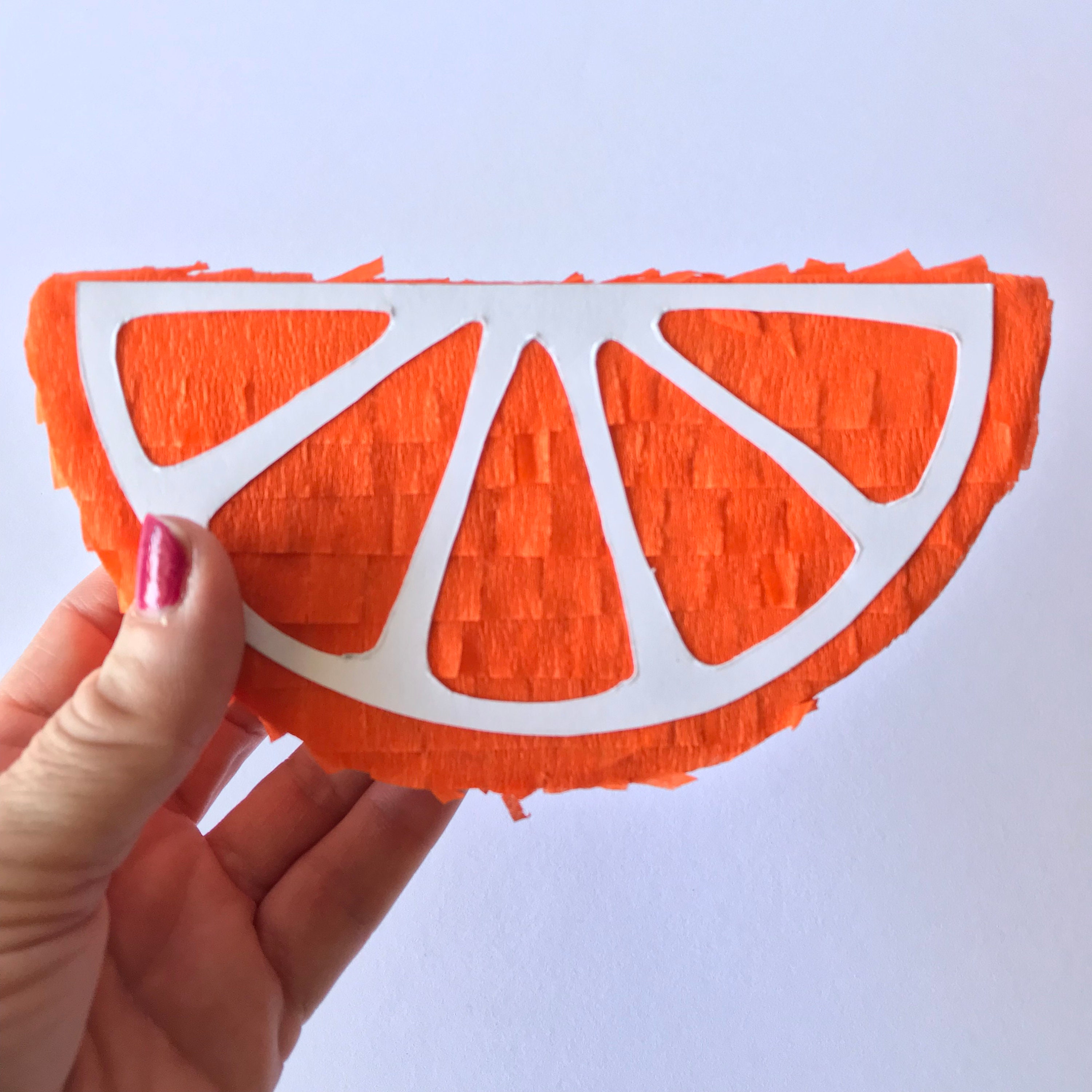 Orange Slice Mini Pinata - Etsy