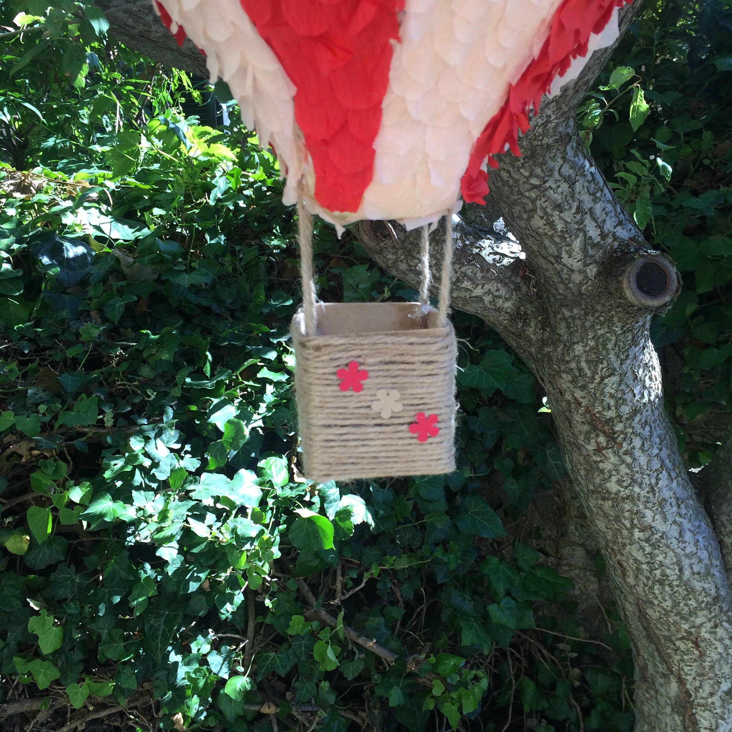 Handcrafted Hot Air Balloon Pinata: Party Decoration - Etsy