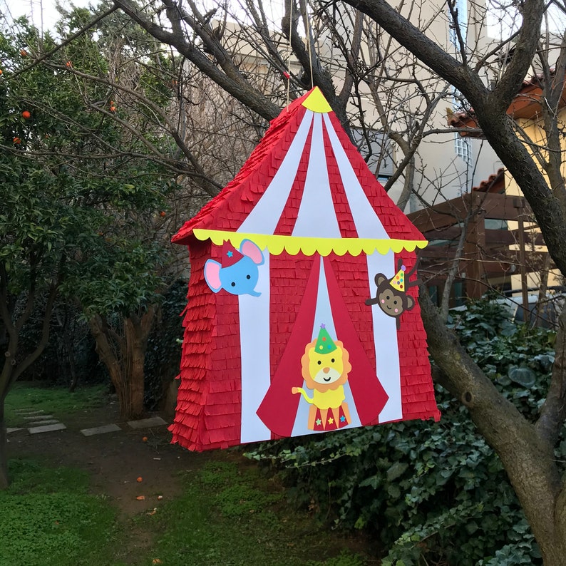 Circus Pinata With Animals - Etsy