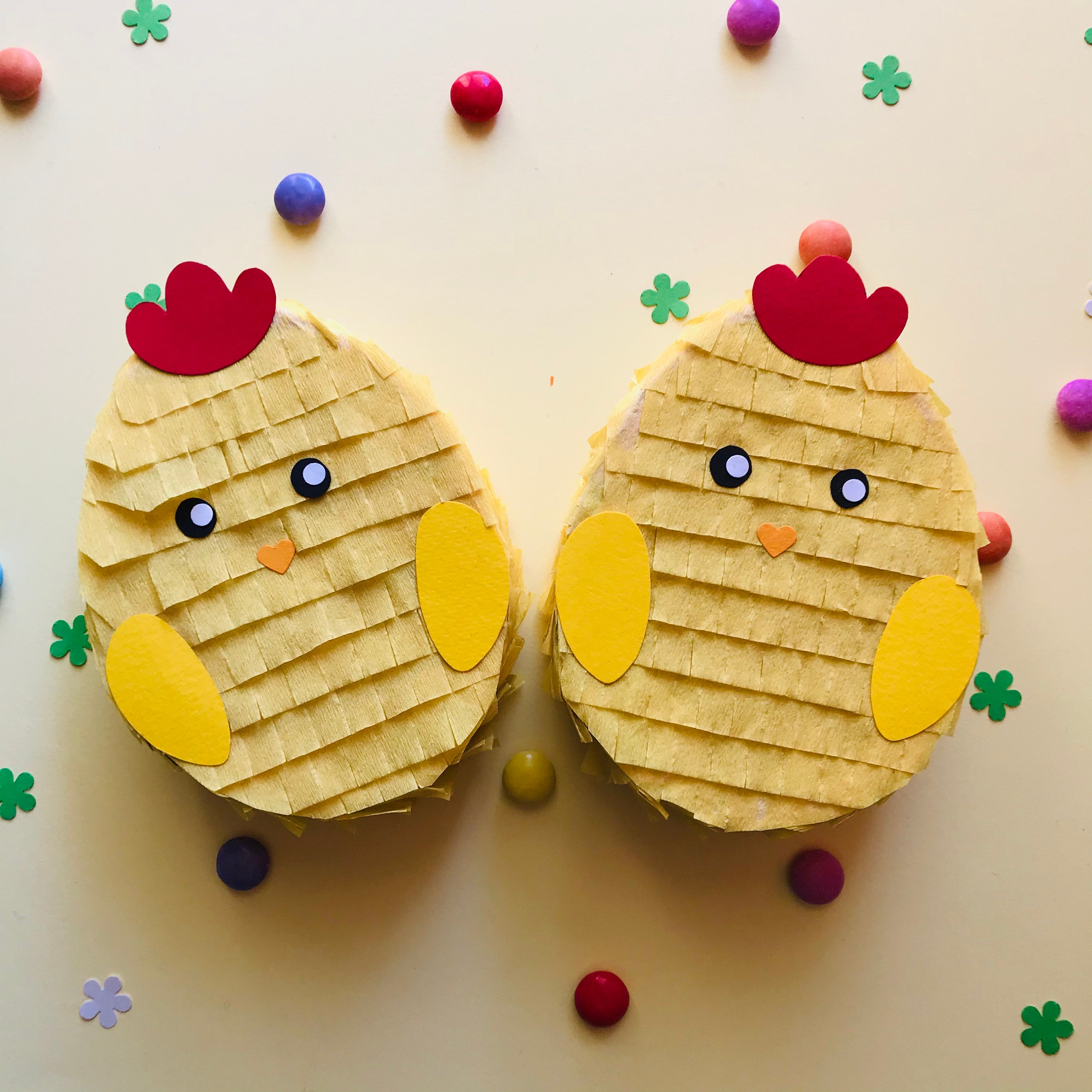 Easter Mini Pinatas, Bunny, Carrot, Chicken, Easter Egg Favors - Etsy