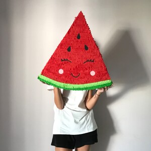 Cute Watermelon Pinata - Etsy