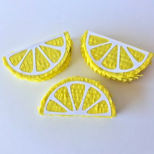 Lemon Slice Mini Pinata - Etsy