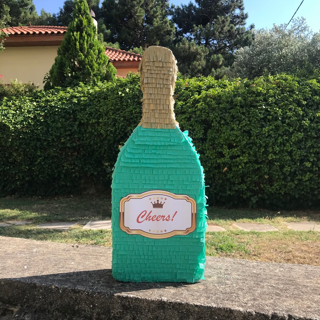 Champagne Bottle Pinata - Etsy